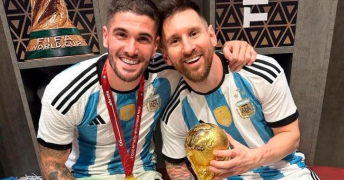Rodrigo De Paul habló de su relación con Messi y el mensaje que Leo le ...