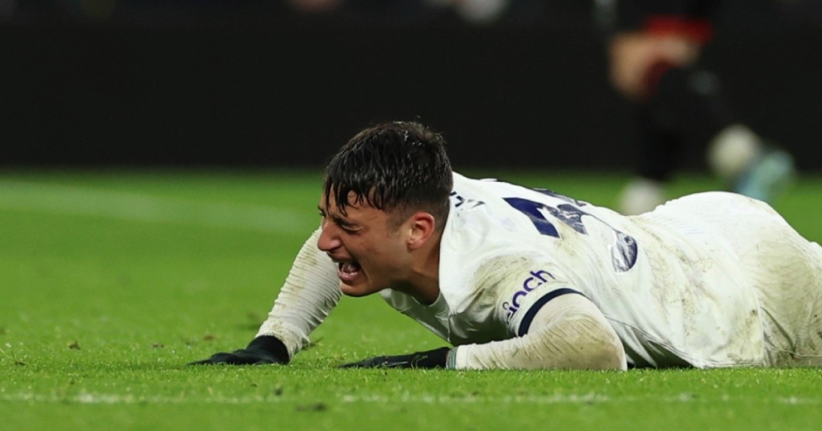 Preocupación por Alejo Veliz en Tottenham: se lesionó y salió en medio ...