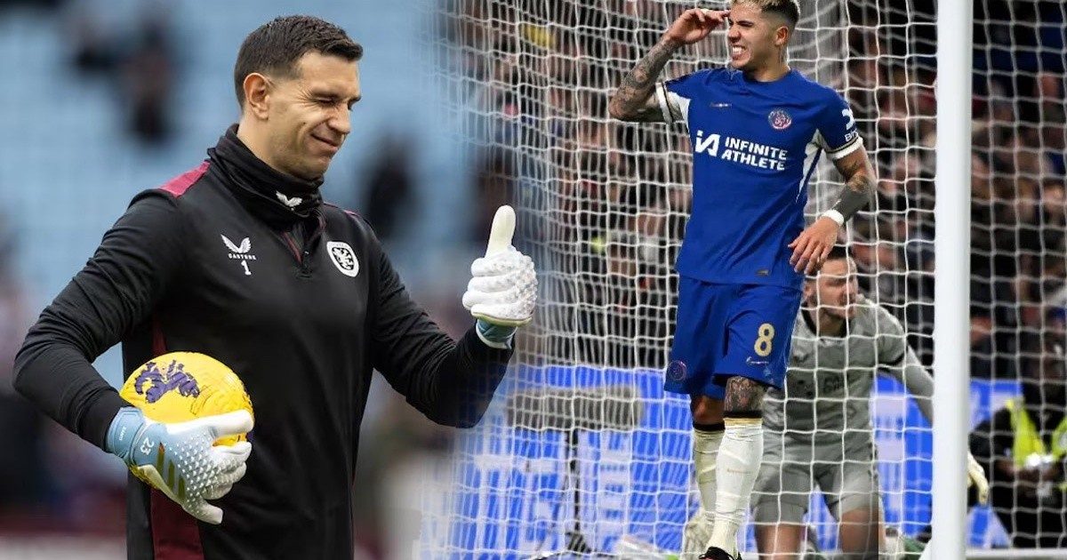 Enzo Fernández y Dibu Martínez figuras en Chelsea y Aston Villa para ...