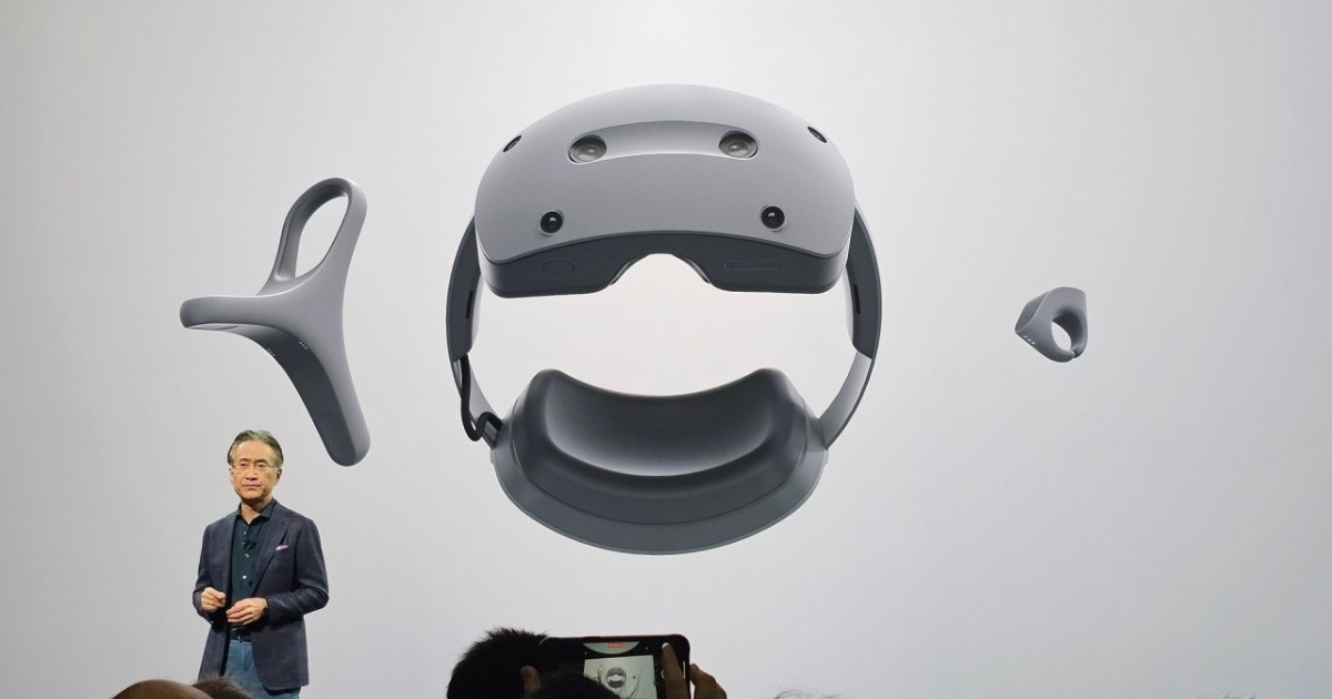 Sony presentó un visor de realidad extendida en el CES 2024 y mostró ...