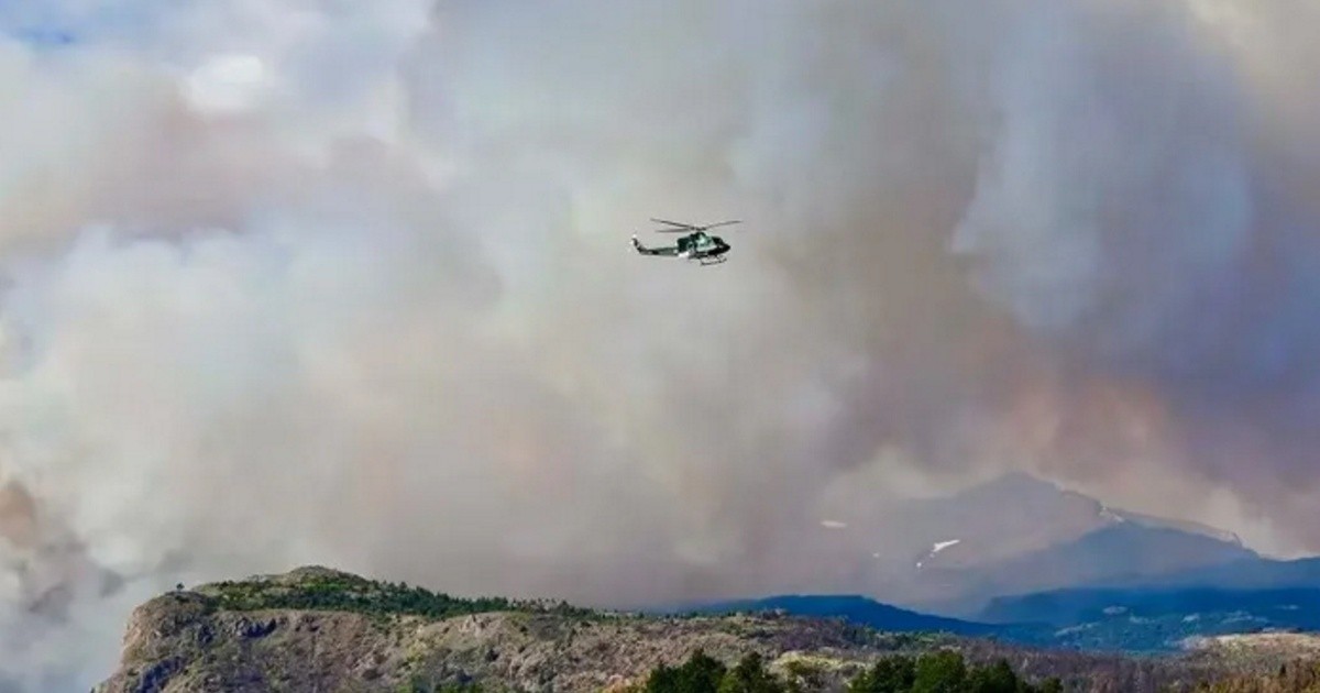 Se mantiene activo el incendio en Los Alerces y las altas temperaturas ...