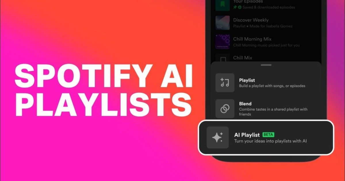 Spotify lanzó un asistente de inteligencia artificial capaz de crear listas de reproducción ...