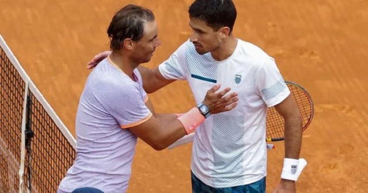 Pedro Cachín perdió con Rafa Nadal en el Masters 1000 de Madrid y le ...