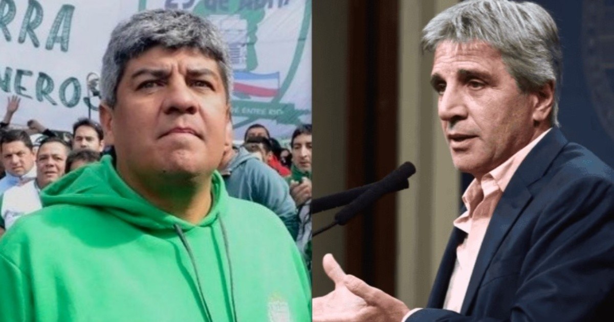 Pablo Moyano y el mensaje de Caputo a trabajadores: “Es como que ...