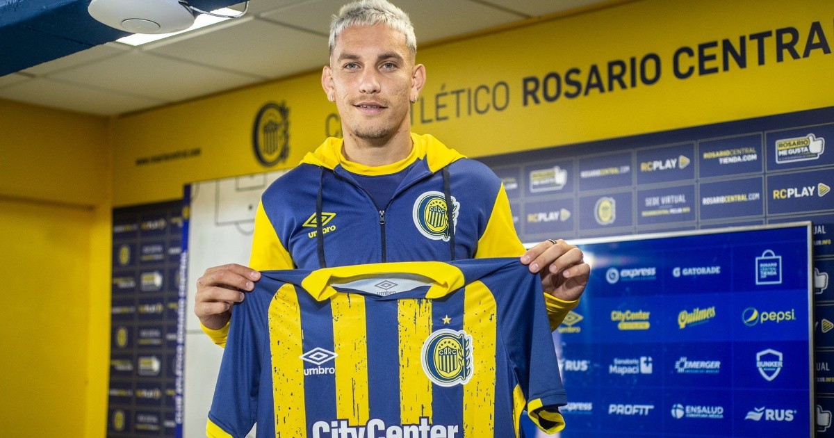 Enzo Copetti fue presentado en Central: "Ojalá sigamos en Libertadores ...