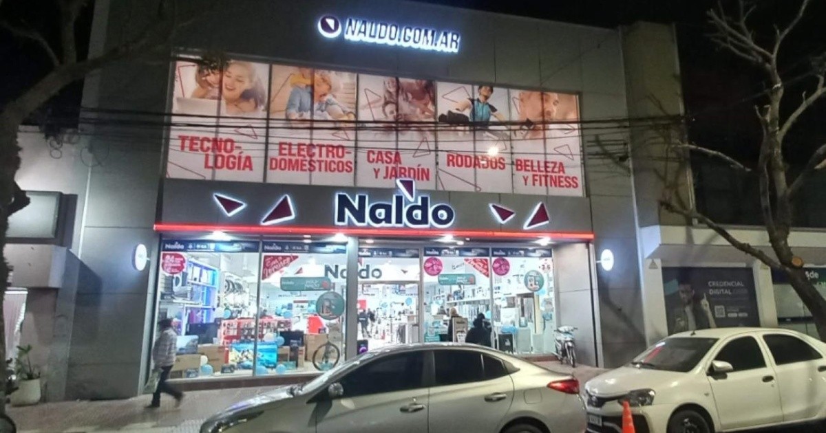 La cadena de electrodomésticos Naldo abrió una nueva sucursal en San ...