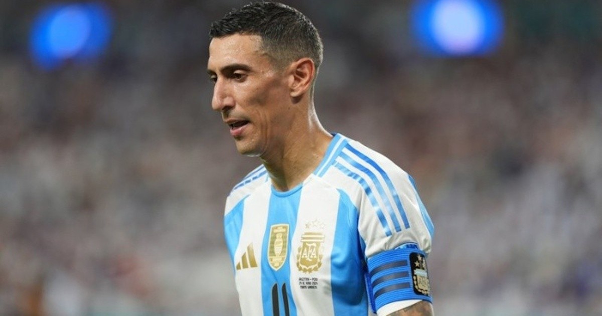 Ángel Di María se lesionó y queda en duda el homenaje con la Selección ...