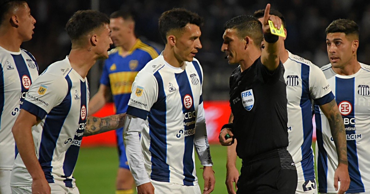 Grave denuncia del árbitro Merlos contra el presidente de Talleres ...