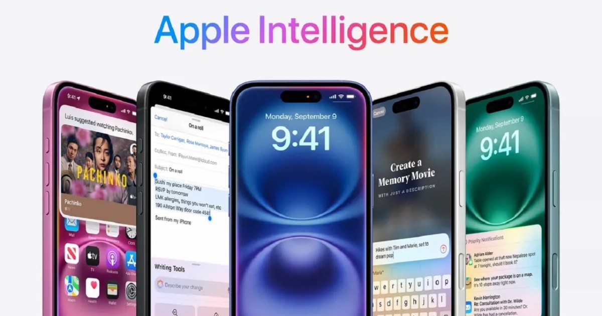 Qué se puede hacer con Apple Intelligence, la IA incorporada en los ...