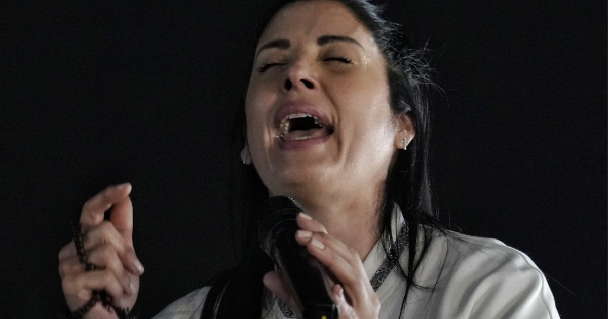 Leda retomó sus bendiciones en el camping de los recolectores con una ...