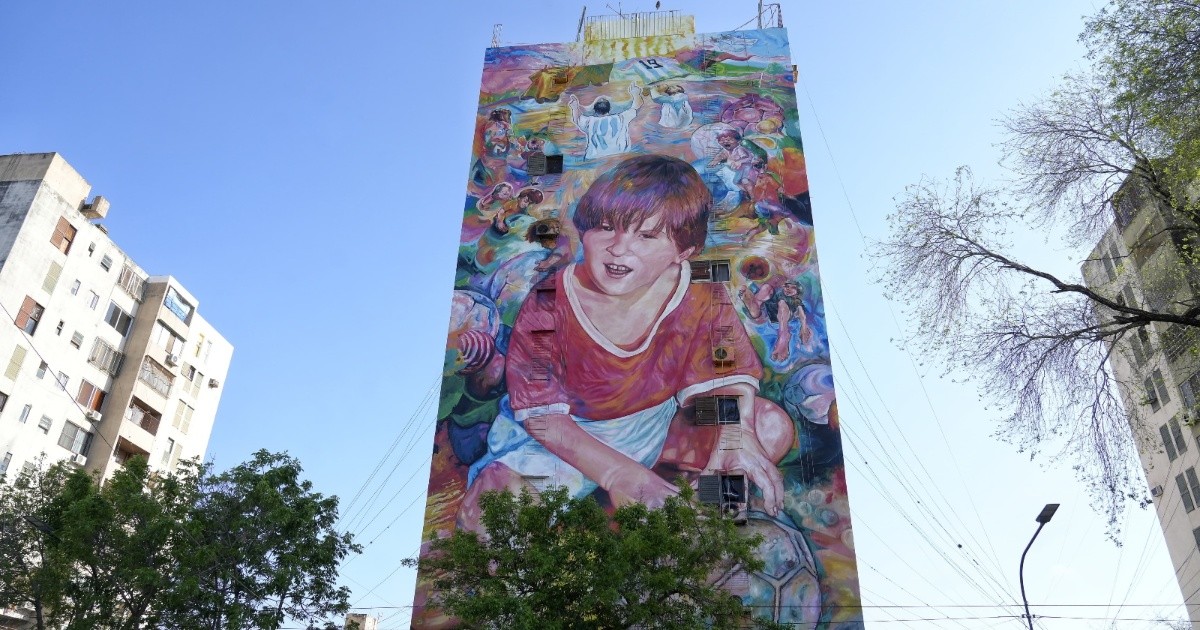 “De otra galaxia y de Grandoli”: así quedó un nuevo e impactante mural ...