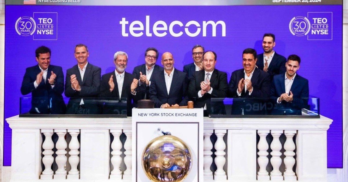 Telecom Argentina celebra el 30° aniversario de su cotización en la ...