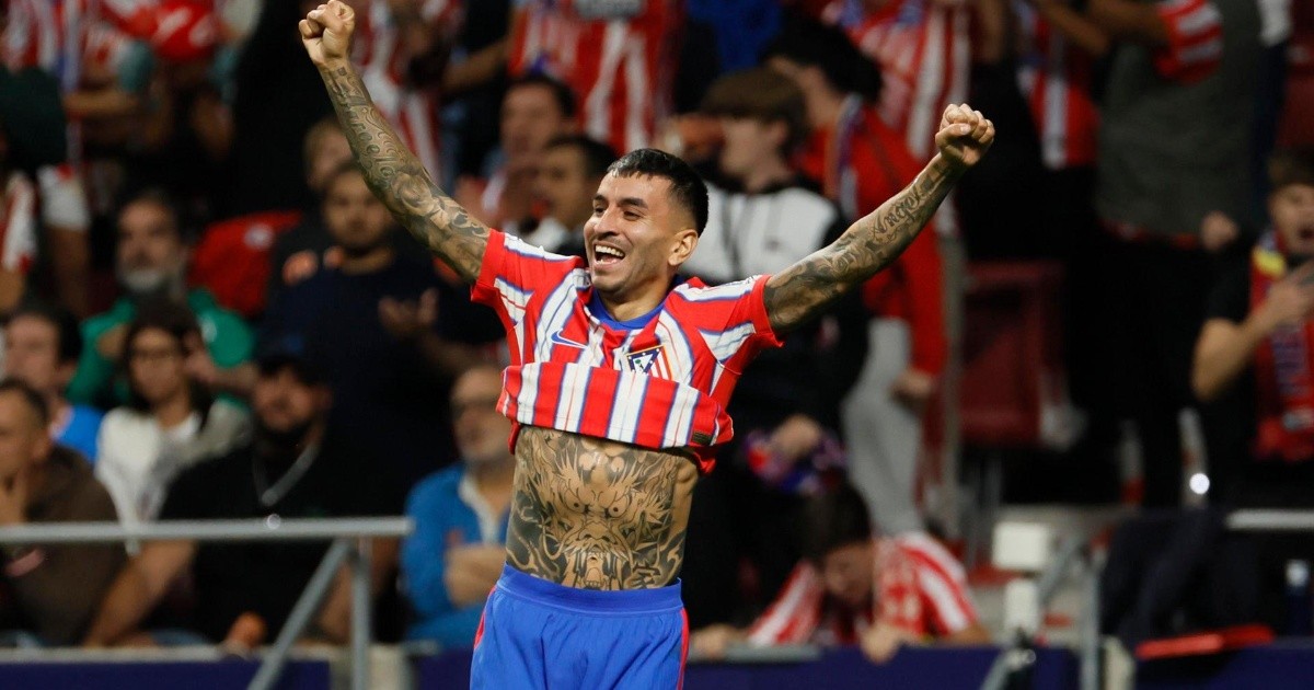 El rosarino Ángel Correa fue héroe del Atlético en el empate contra ...