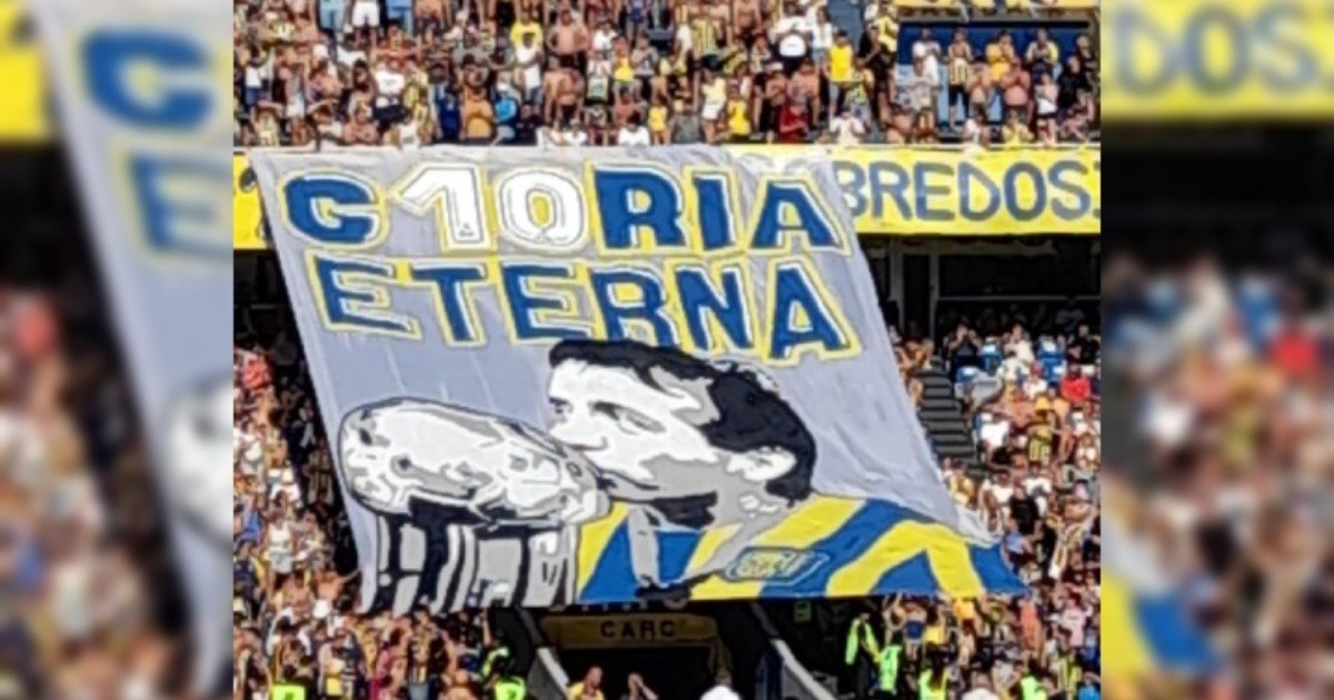 El emotivo homenaje de Central a Omar "Negro" Palma en el Gigante de ...