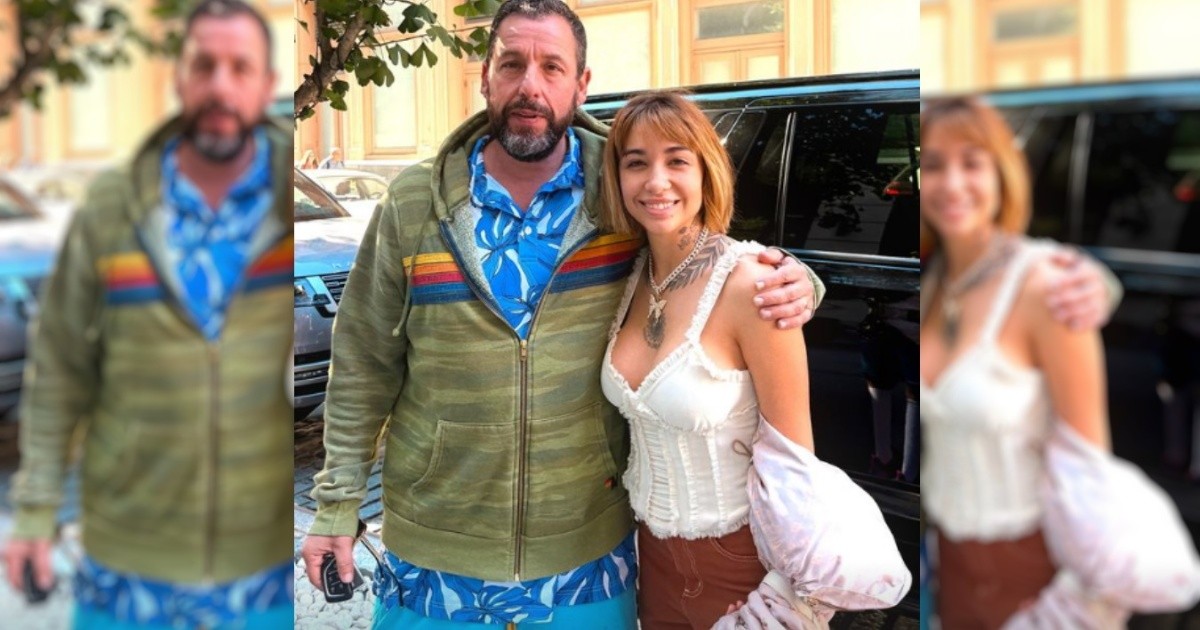 "Cumplí un sueño": el inesperado encuentro de María Becerra con Adam ...