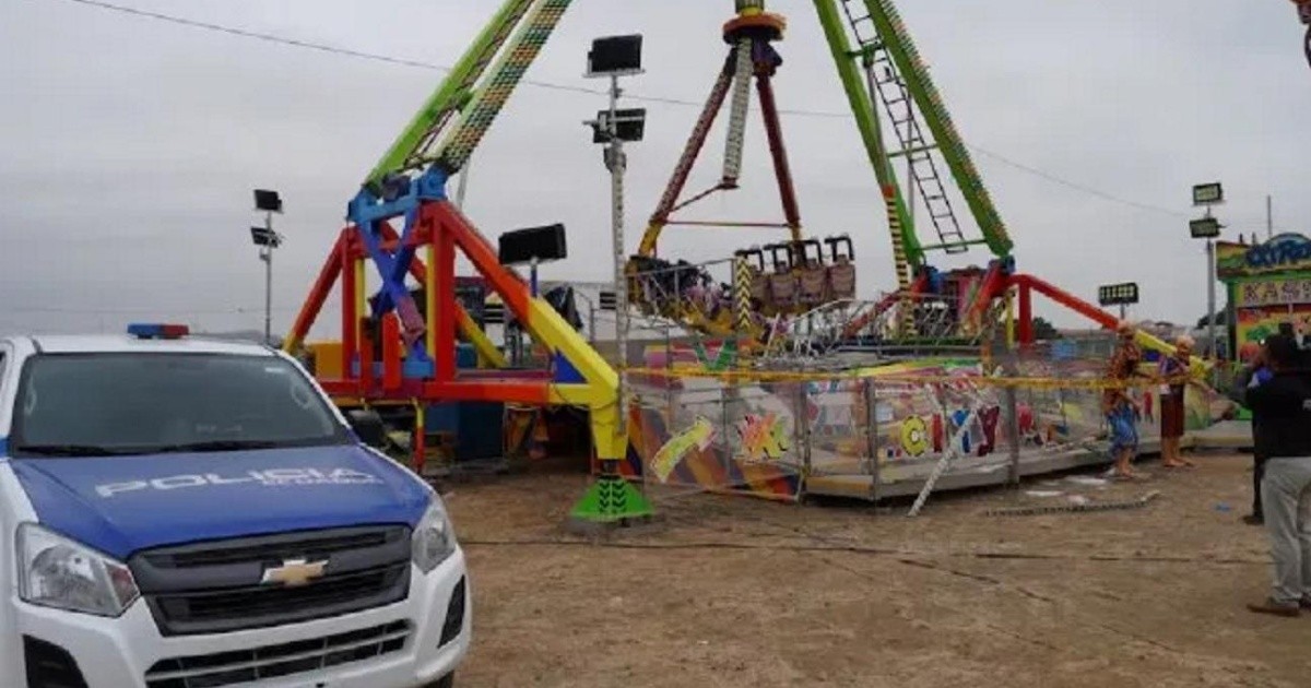 Video: varias personas volaron por los aires tras la falla de un juego ...