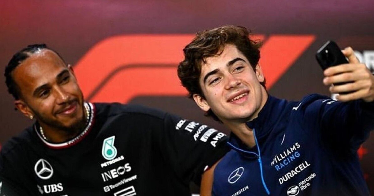 Franco Colapinto toma distancia de las redes sociales y Lewis Hamilton ...