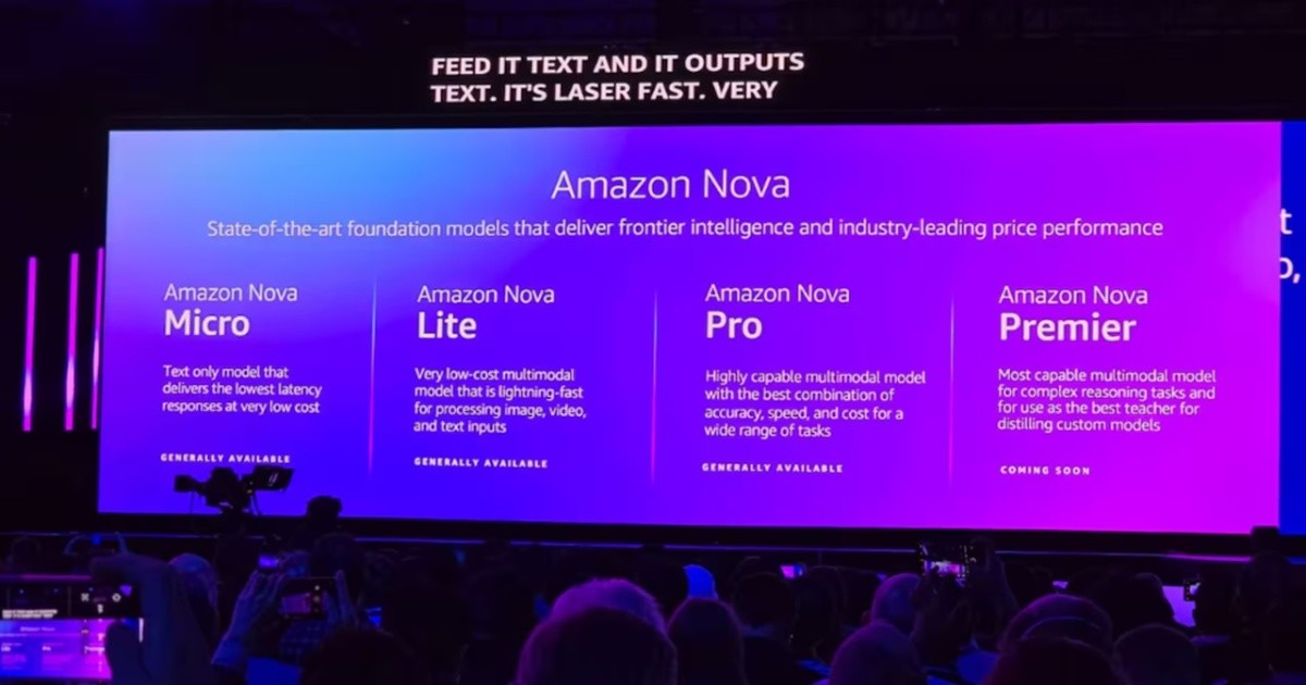 Amazon presentó Nova, su nueva familia de modelos de inteligencia artificial | Rosario3