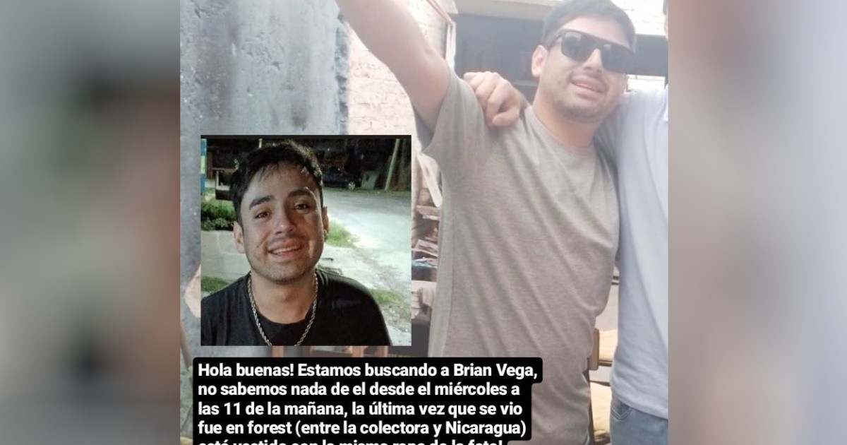 Encontraron a un joven que estaba desaparecido desde el miércoles ...