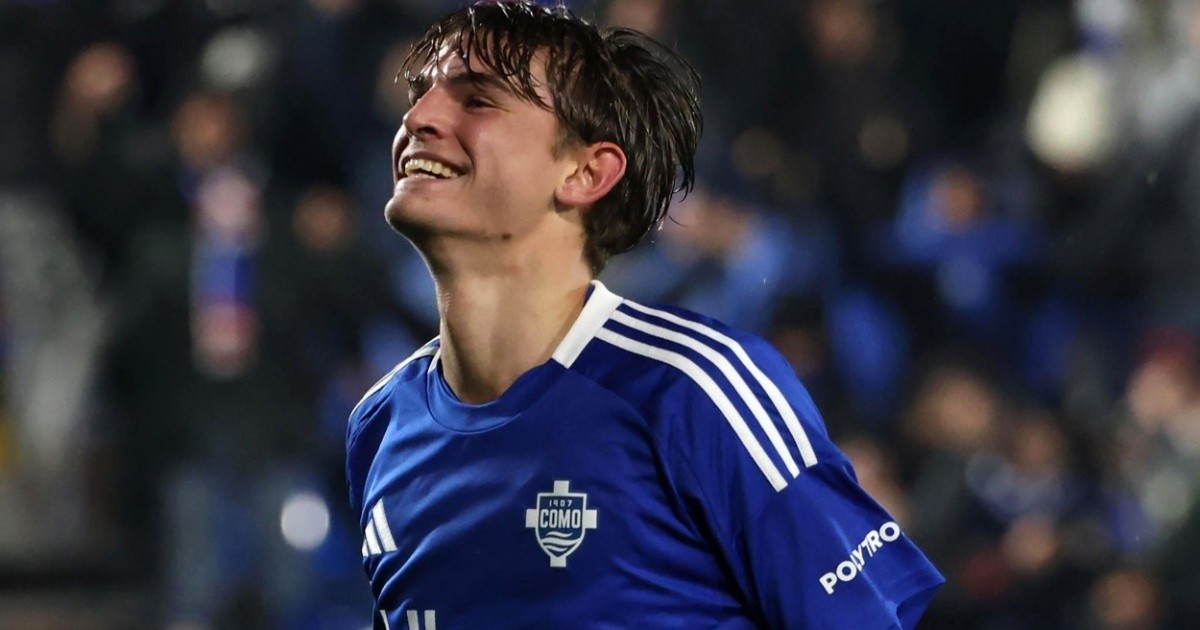 Nico Paz volvió de su lesión con un gol que selló la goleada del Como ...