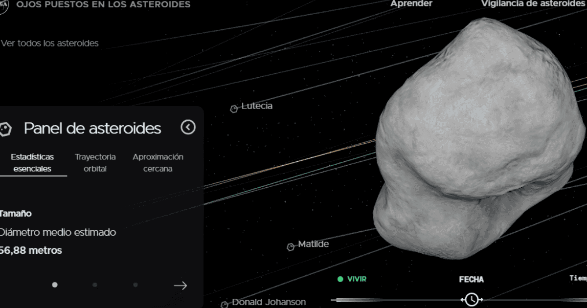 La Nasa toma medidas de emergencia ante asteroide que puede impactar la ...