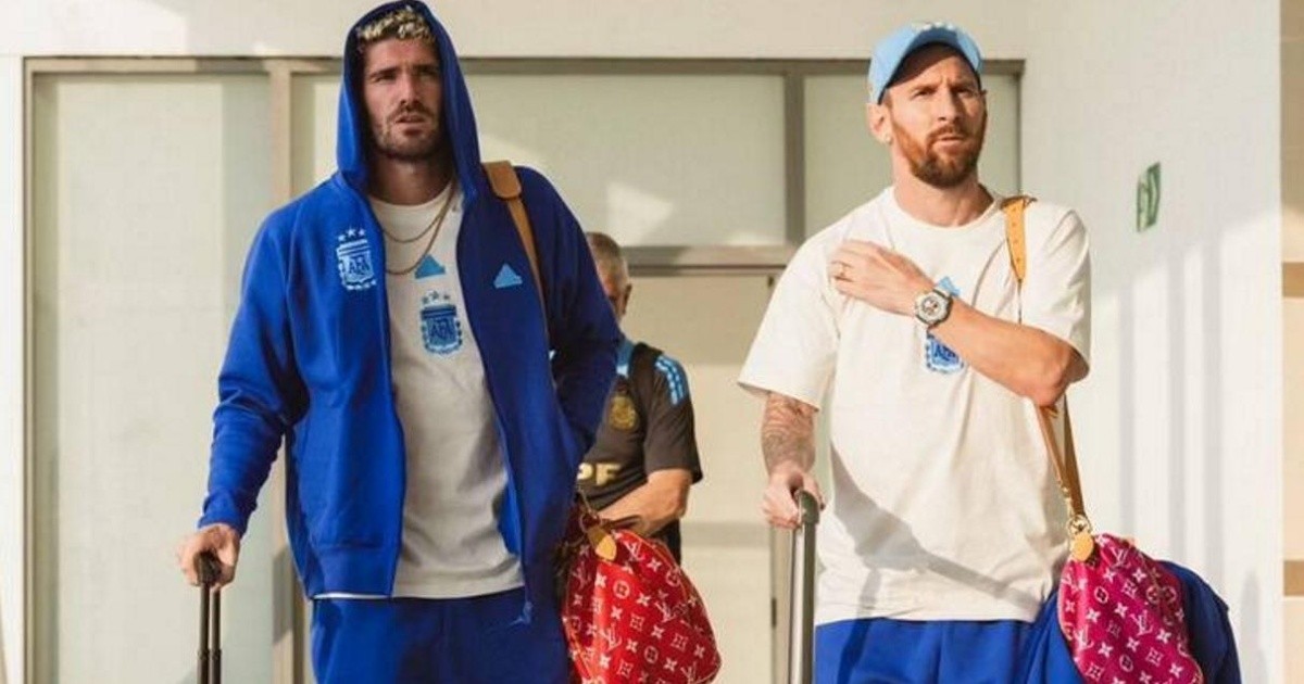 De Paul se atribuye haber influenciado en el cambio de look de Messi ...