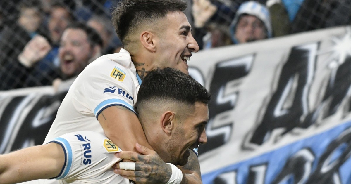 Racing le ganó a Banfield por 4 a 1 y está a un punto de la ...