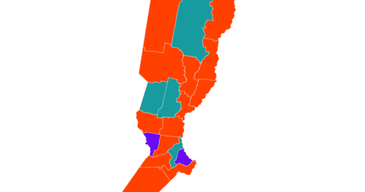El mapa de Santa Fe y la lupa de los resultados por departamentos ...
