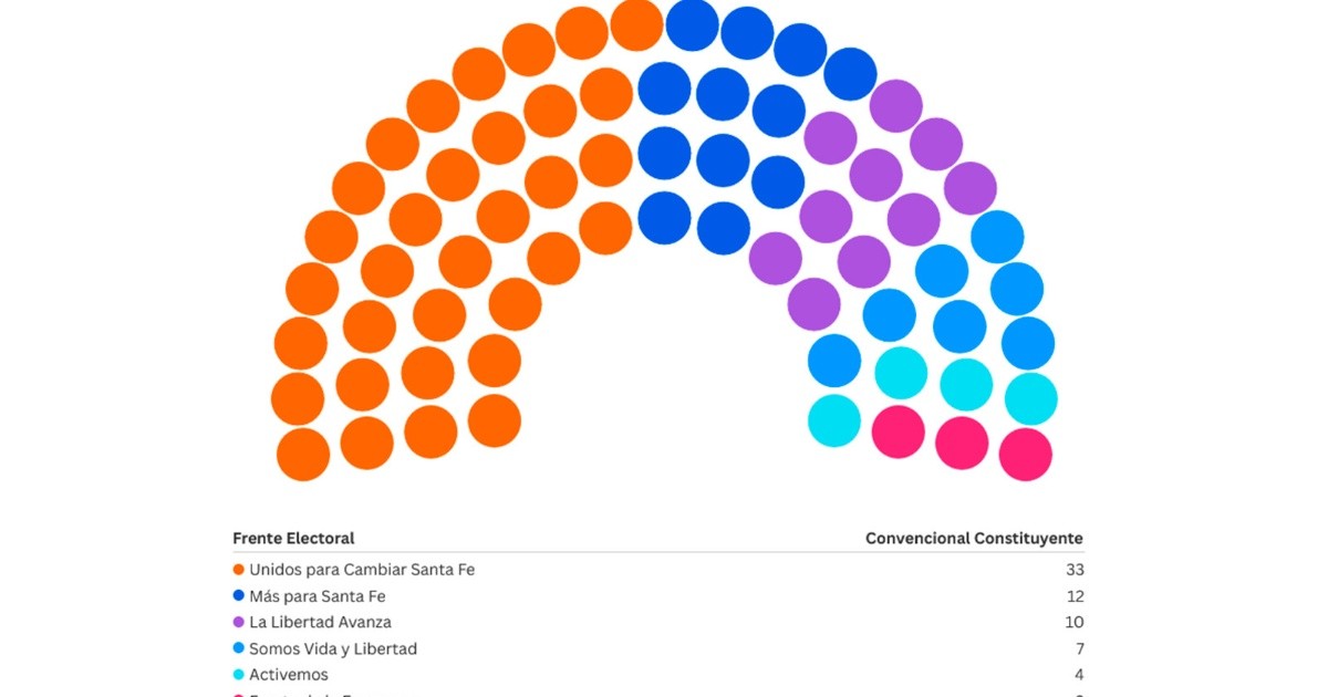 Quiénes son los 69 convencionales que reformarán la Constitución de ...