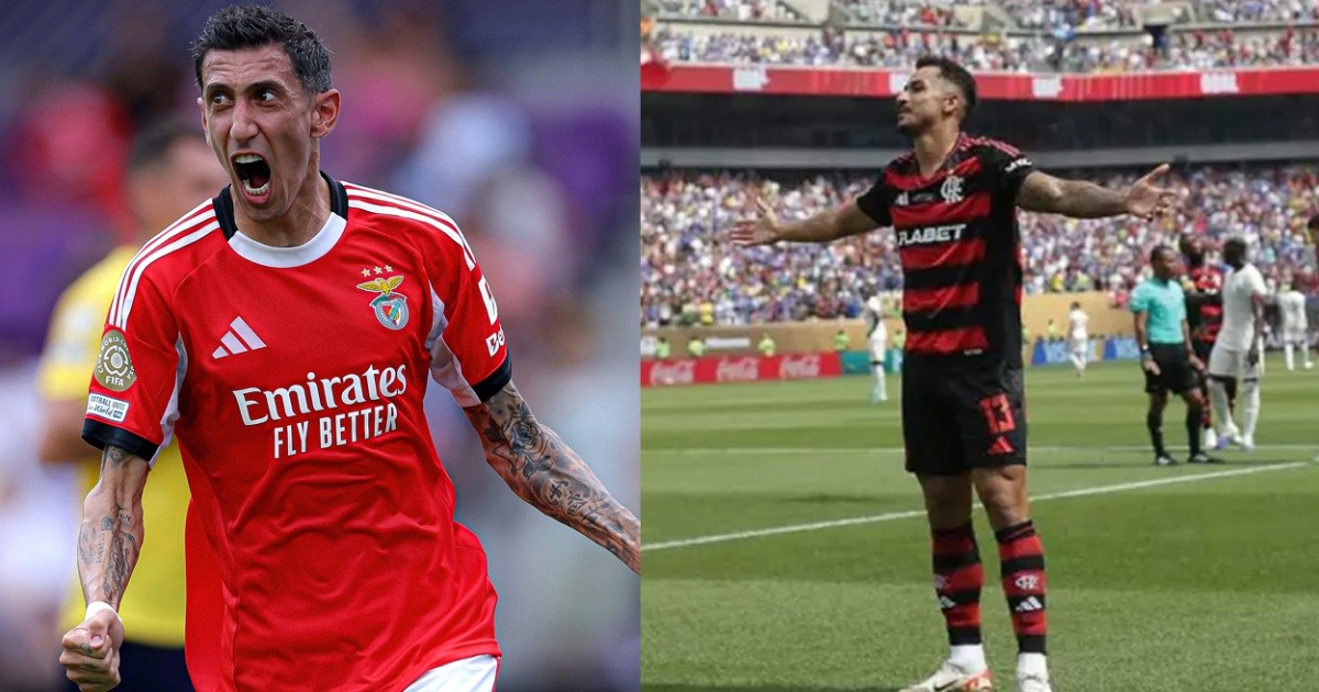Di María metió un doblete de penal para Benfica y el Flamengo dio la ...