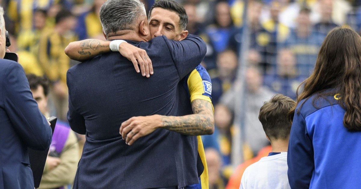 Chiqui Tapia llegó a Rosario para ver debutar a Ángel Di María en ...