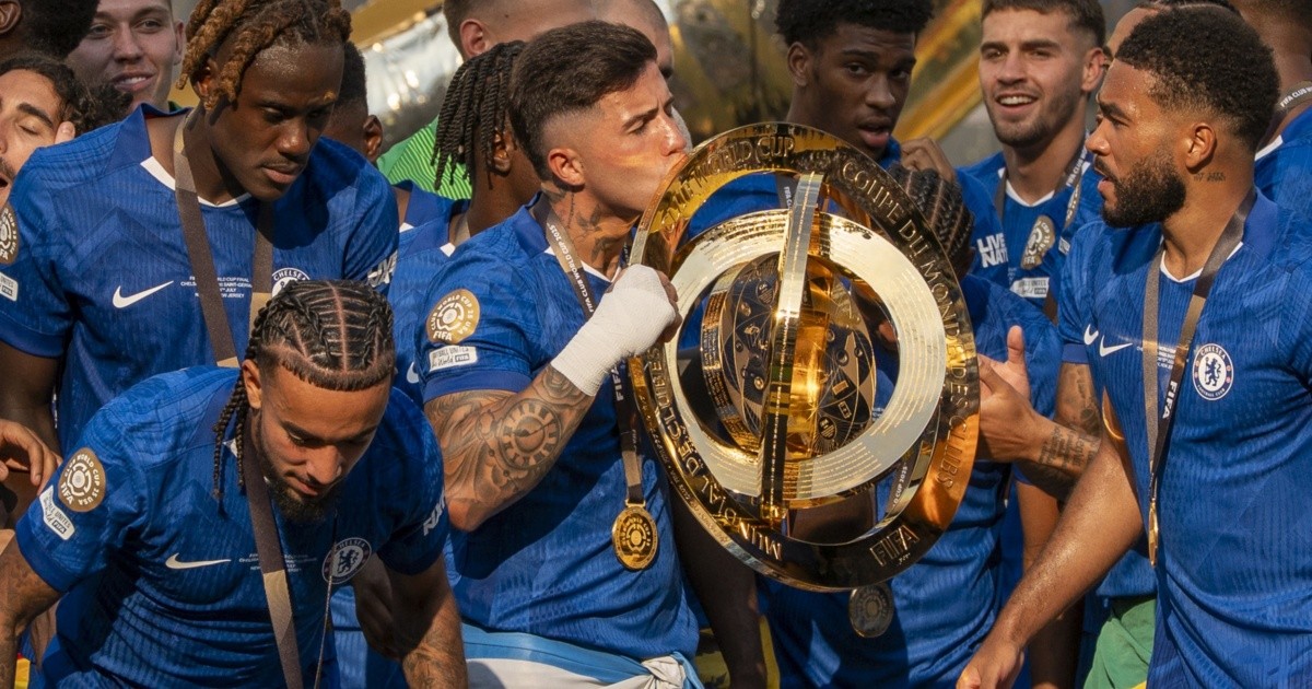 Enzo Fernández, doble campeón mundial y perfecto en finales | Rosario3