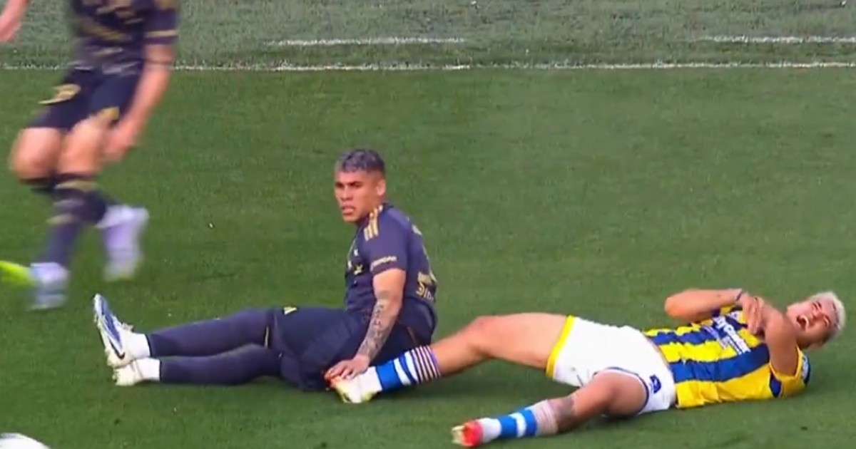 Preocupación en Central por la lesión de Alejo Véliz, que salió ...