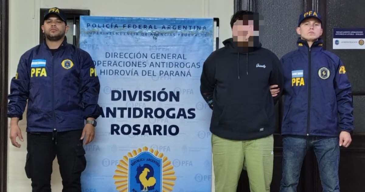 Capturaron a metros del Parque España al "Gordo Jony", organizador de la banda narco de un ...