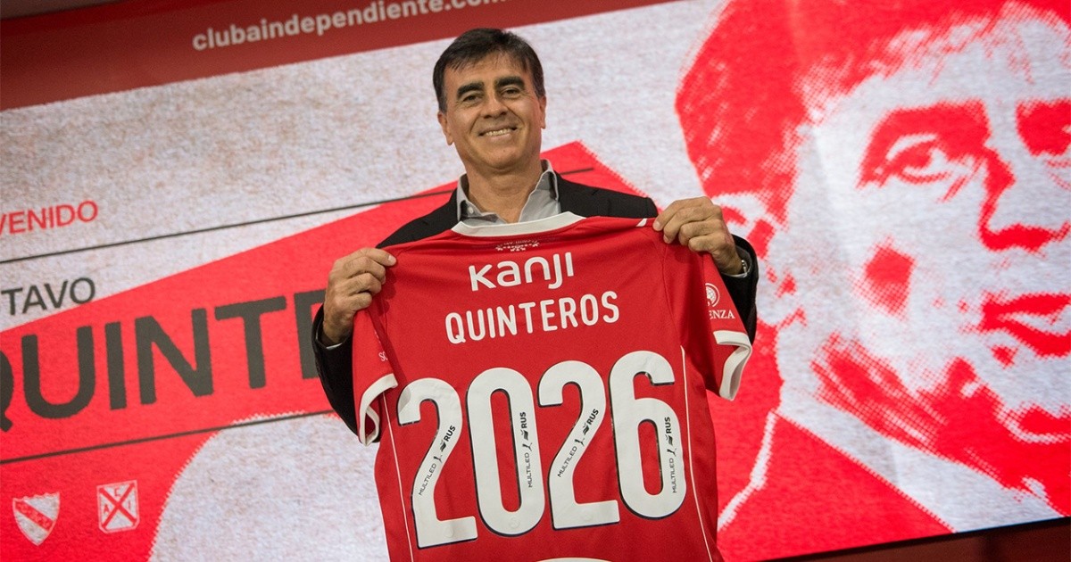 Independiente tiene nuevo DT: Gustavo Quinteros firmó contrato hasta ...
