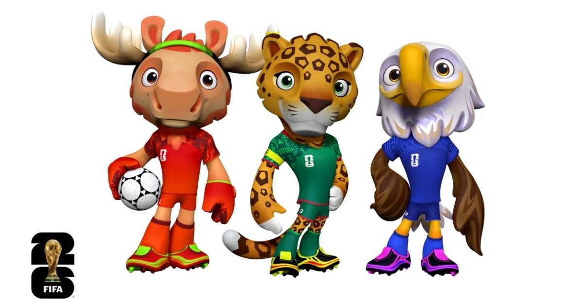 Presentaron las mascotas oficiales del Mundial 2026 Estados Unidos ...