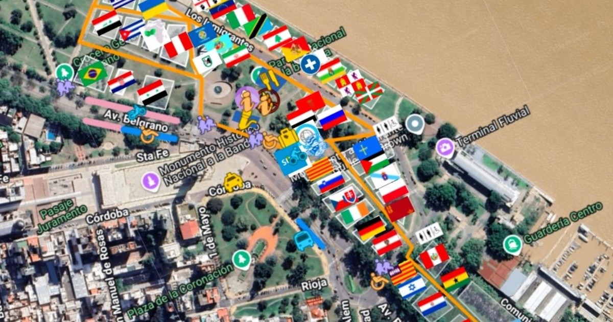 Colectividades 2025: guardá este mapa para recorrer la feria, stand por ...