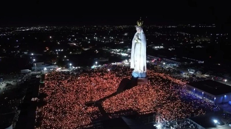 Inauguraron una estatua de Nuestra Señora de Fátima en Brasil que ...
