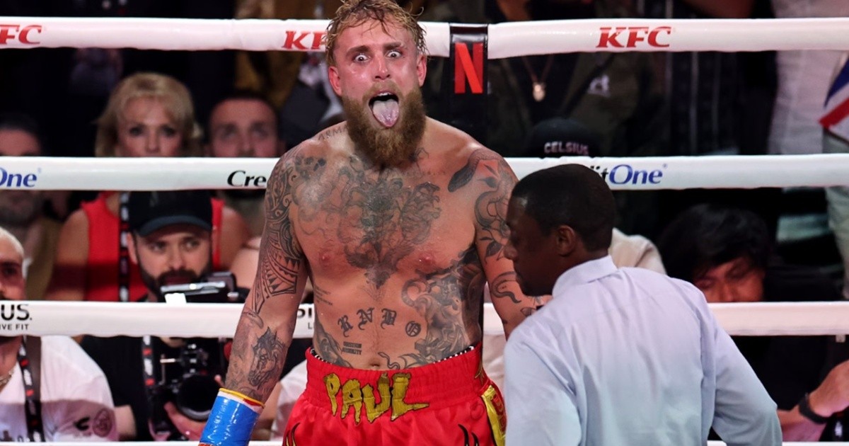 Jake Paul mostró cómo le quedó la cara días después del nocaut contra ...