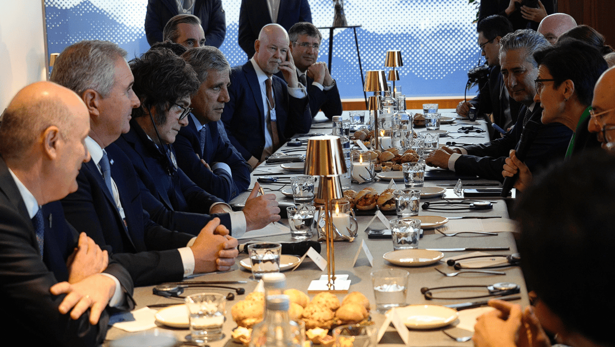 Milei, cara a cara con los CEOs de los principales bancos del mundo ...