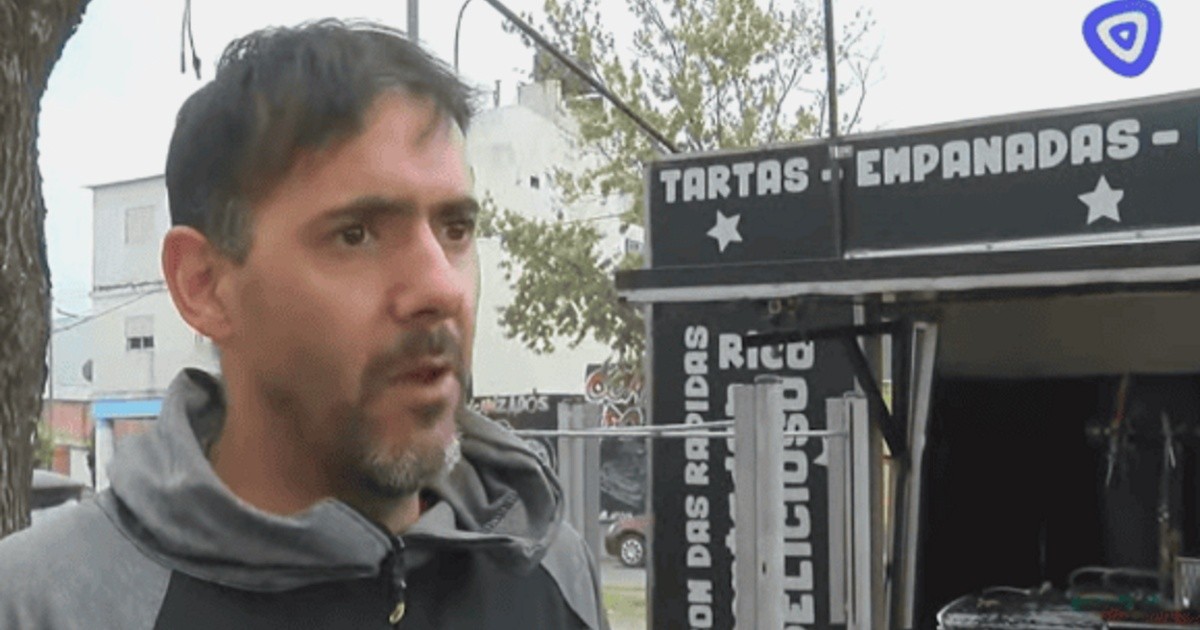 Video: conductora de Uber chocó en zona sur un carrito de comida rápida ...