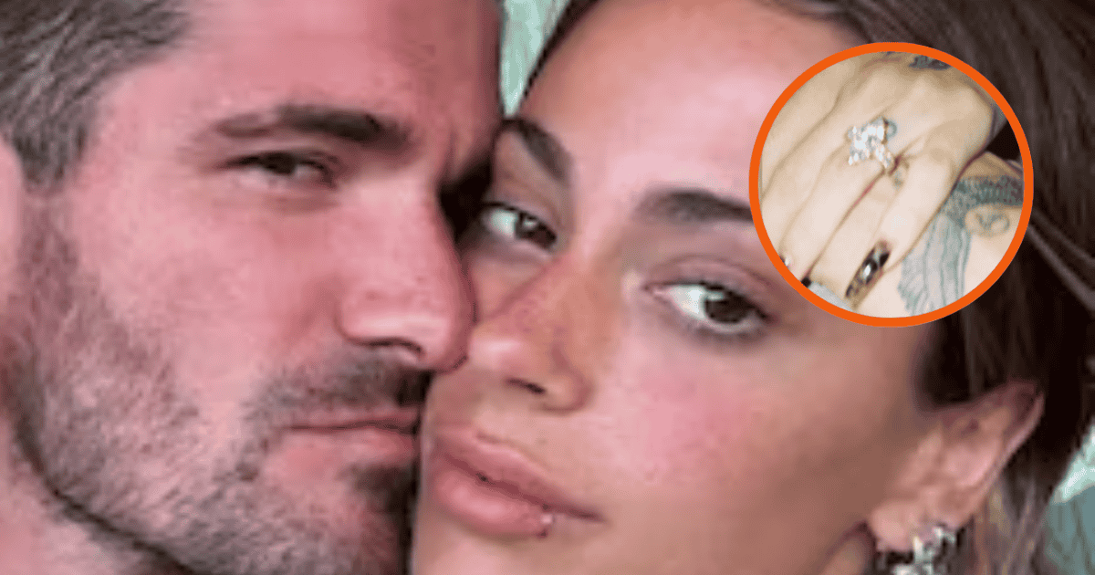 Rodrigo de Paul compartió una foto de Tini con un anillo de diamantes y ...