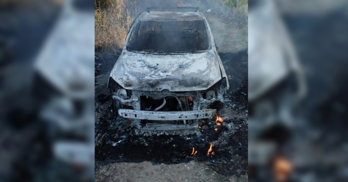 Violento asalto a un taxista en Baigorria: el coche apareció incendiado ...